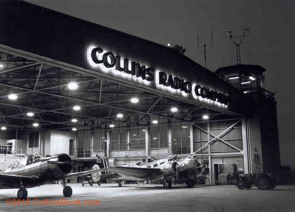 Collins-Radio-Cedar-Rapids-airport-Main-Hanger - Collins Book Shop