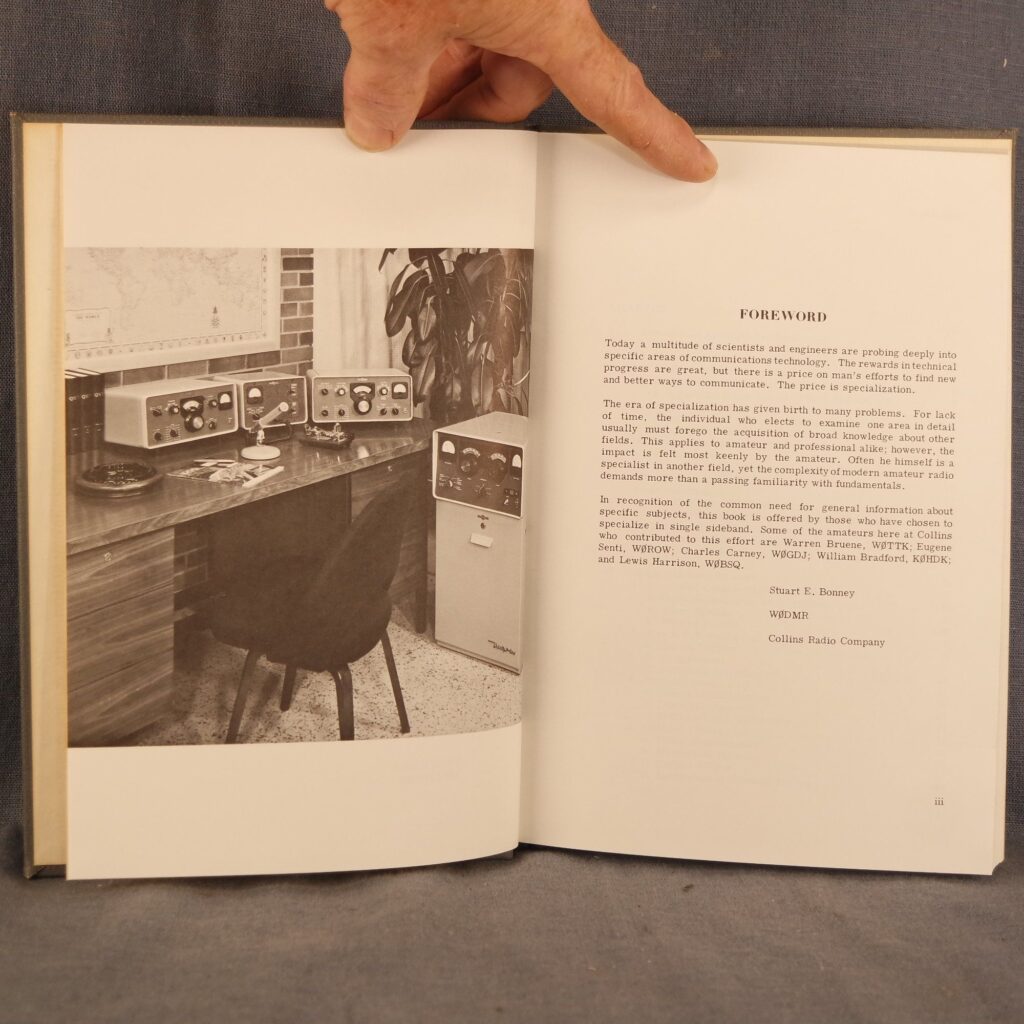 Amateur Single Sideband by Collins Radio Company 1962 - Collins Book Shop